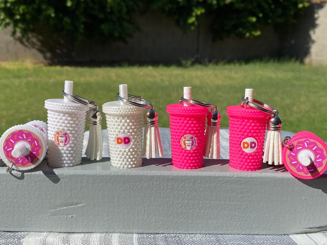 Starbucks Inspired Keychains Dunkin' Donuts - Etsy