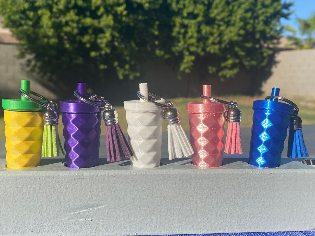 Starbucks Keychains Pineapple Stash Cups - Etsy