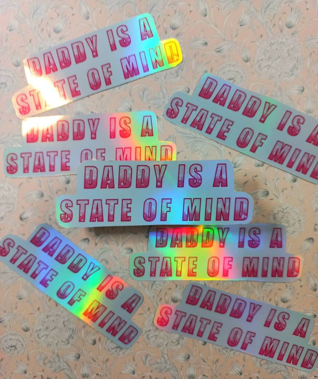 Daddy is a State of Mind Sticker - Etsy