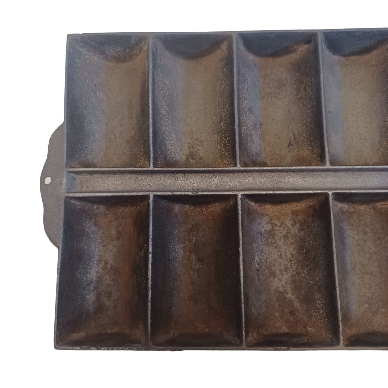 Vintage Unmarked Cast Iron French Roll Pan 12 Loafs - Etsy