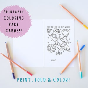 PRINTABLE CARD, Printable Fathers Day Card, Fathers Day Printable ...