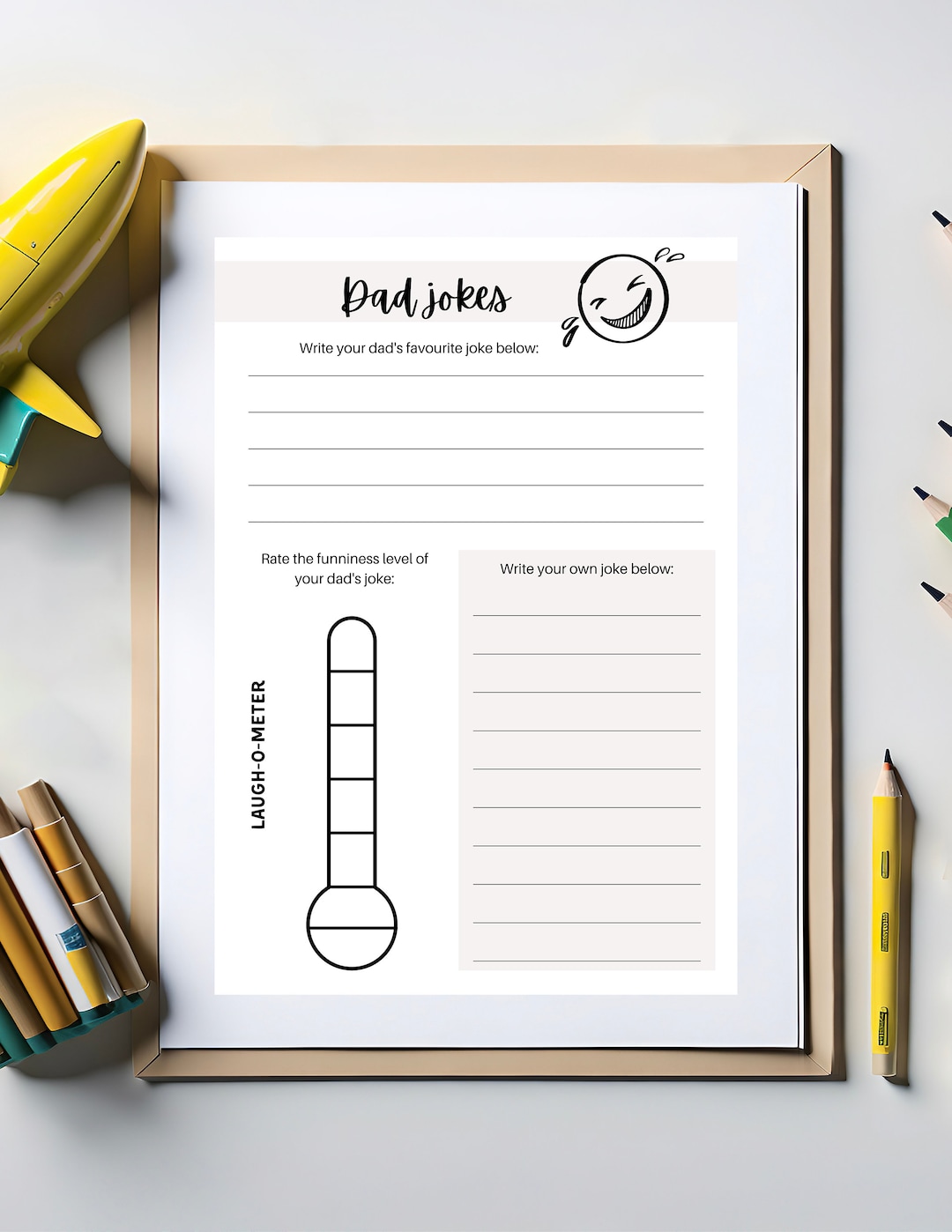 Dad Jokes Printable, Fathers Day Handprint Craft, All About My Dad, 1st ...