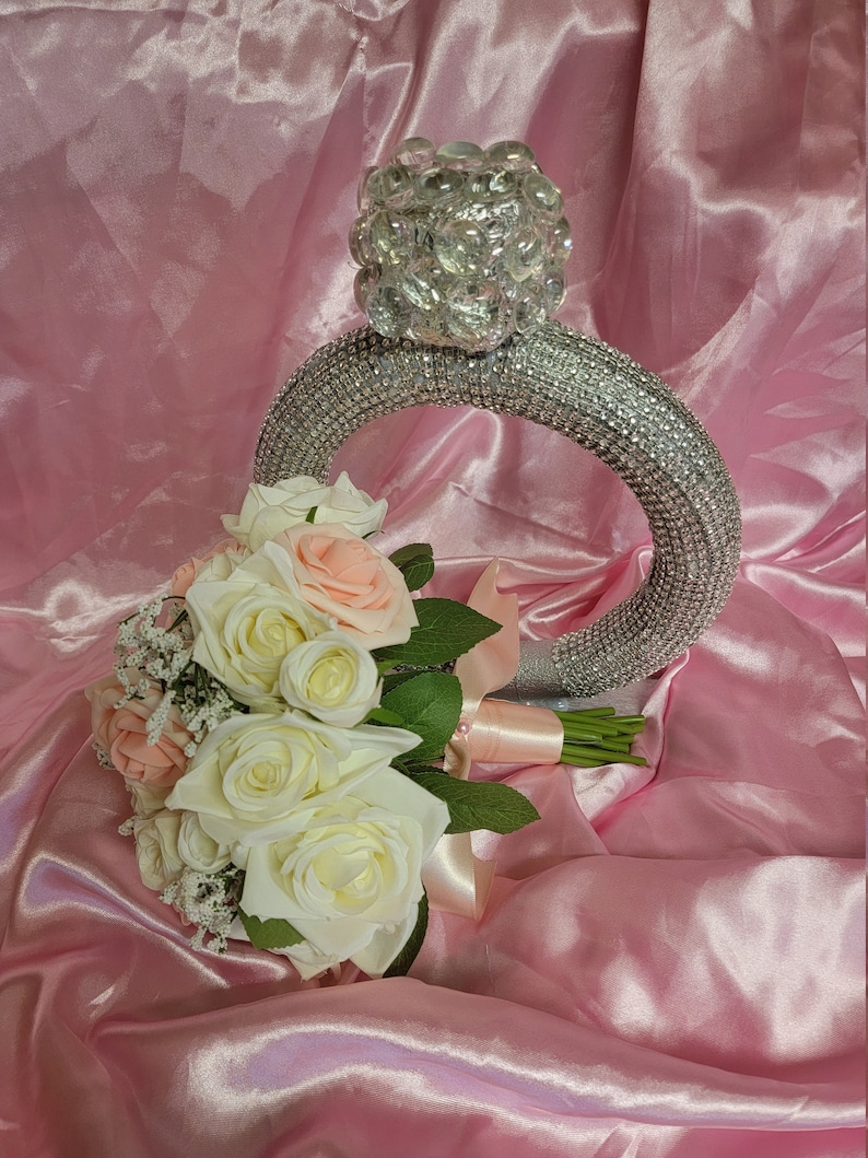 3D Wedding Ring Centerpieces - Etsy