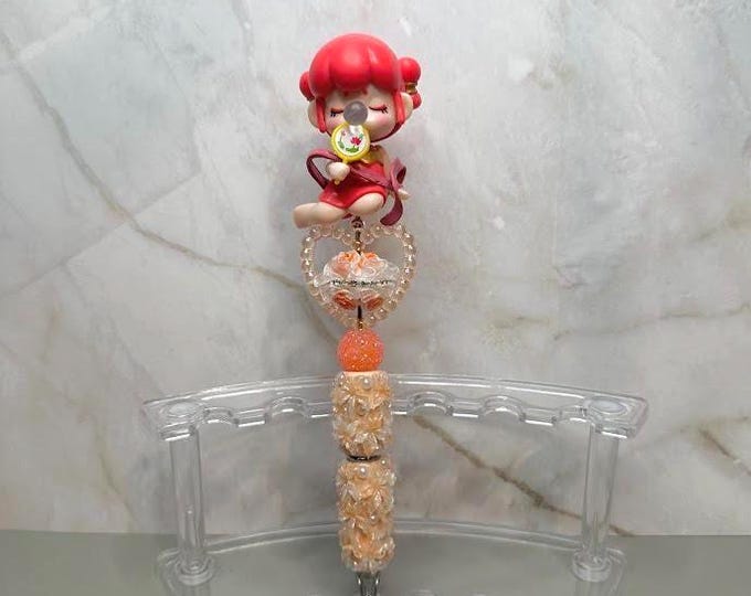 Beautiful Nancy Great Heat Doll Pen, Handmade Beadable Pens. Custom ...