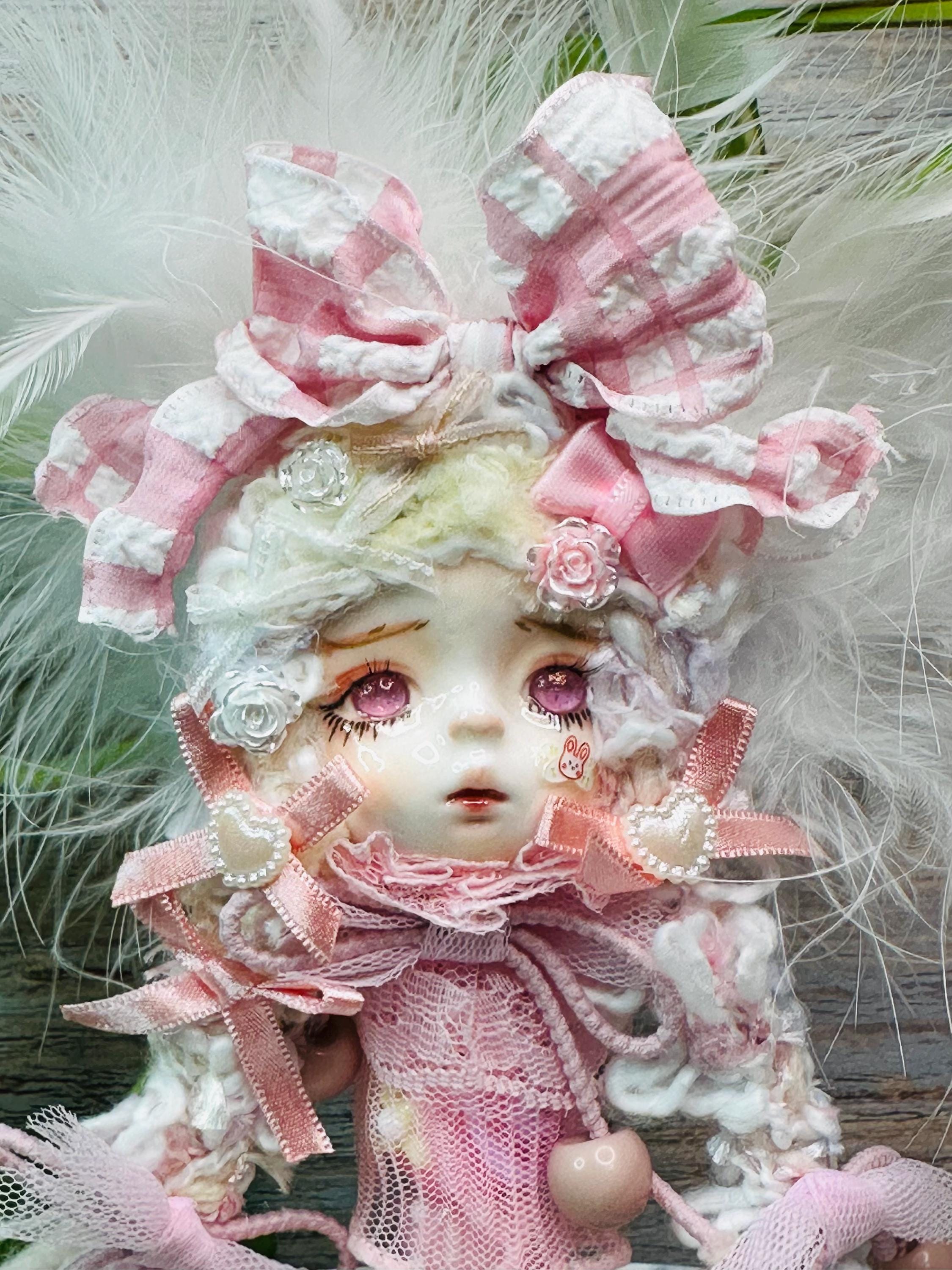 Doll "zoe". Custom Beaded Doll's Pen, Doll Pen, Handmade Beadable Pens ...