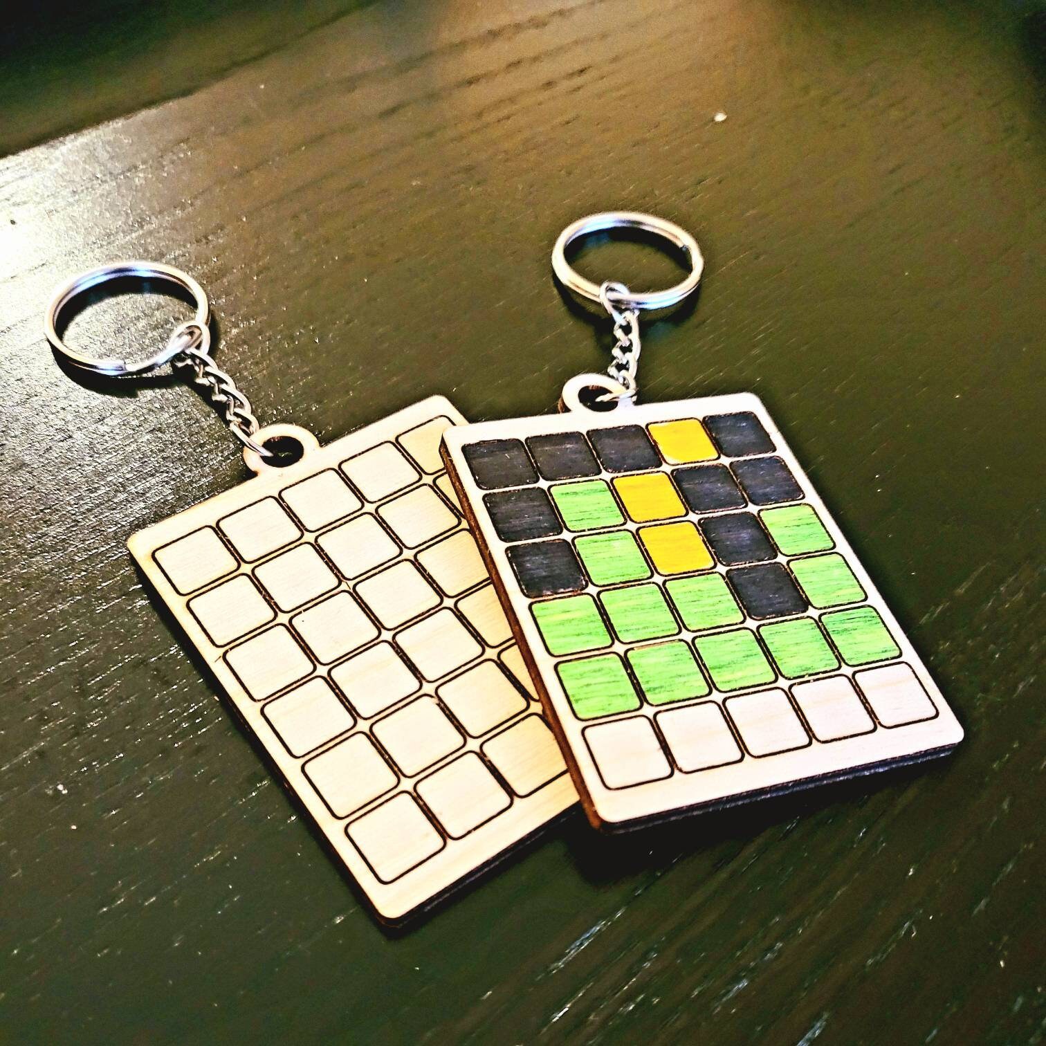 Wordle Game Keychain High Score Blanks & Customized - Etsy