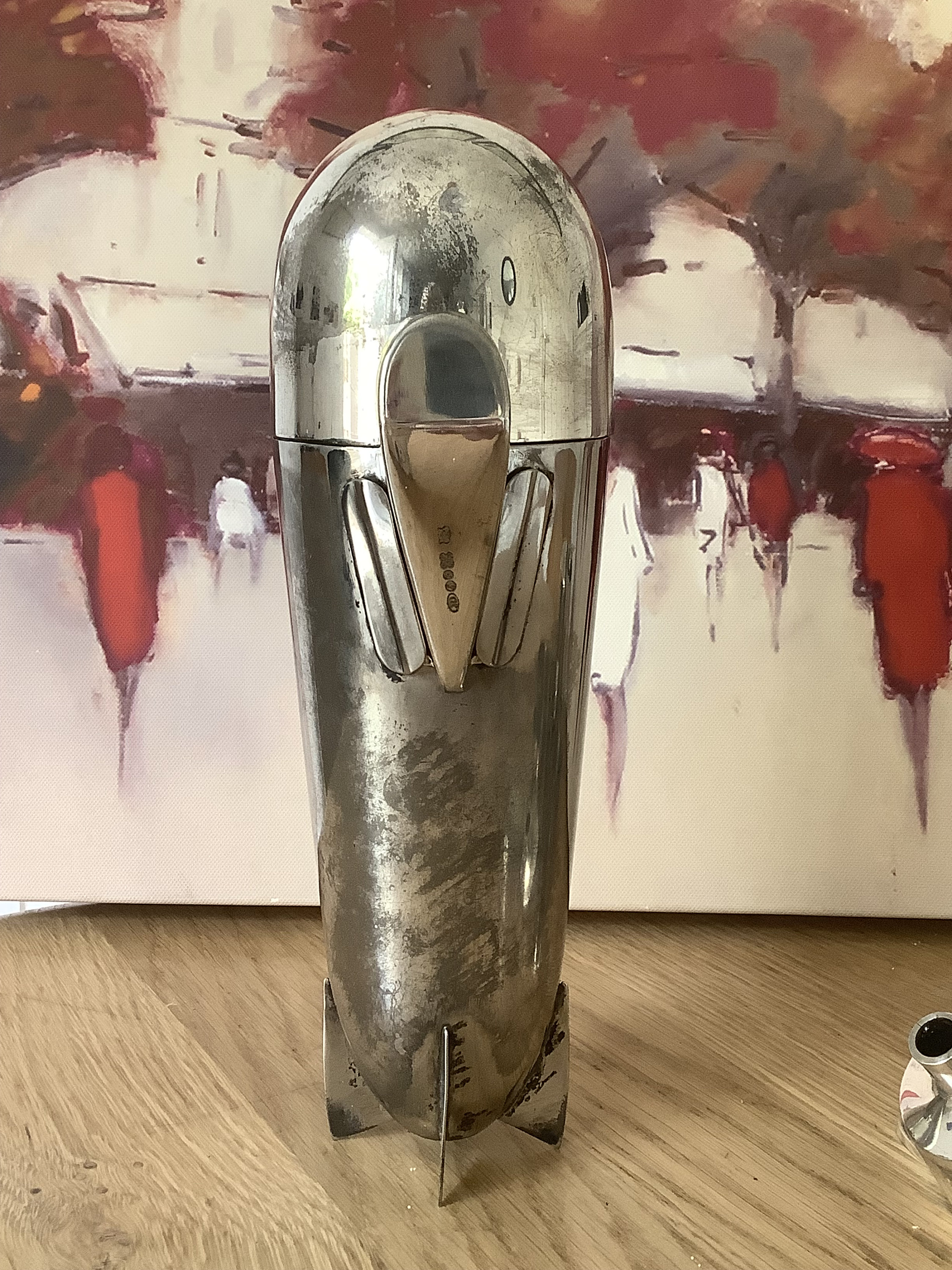 James Deakin Silver Plated Zeppelin Cocktail Shaker 1930 - Etsy UK