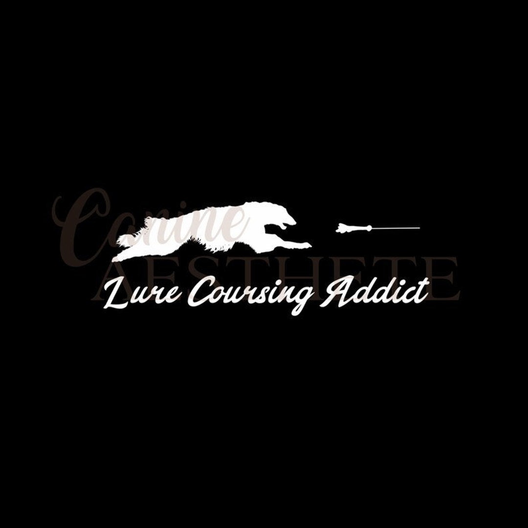 Coursing Addict Decal Lure Coursing Fast CAT - Etsy