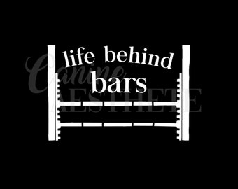 Running Behind Decal - Etsy