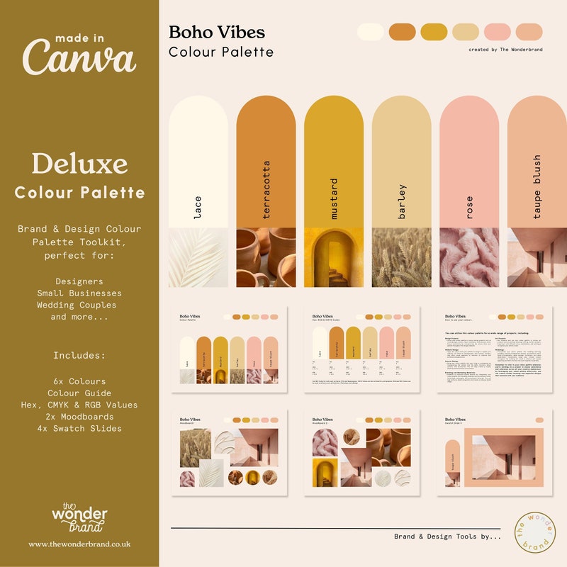 Terracotta Color Palette - Etsy