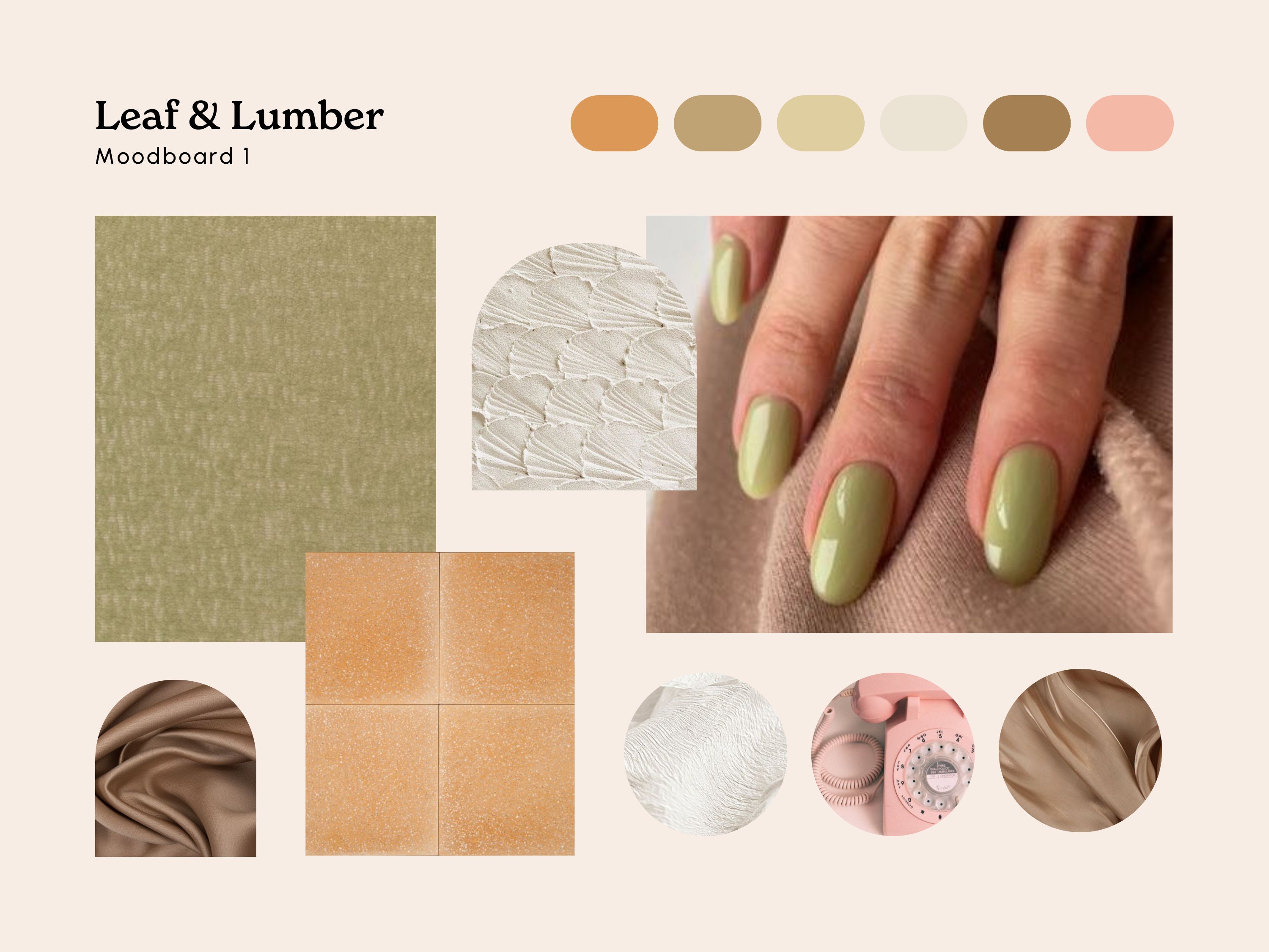 Deluxe Organic Tone Brand Palette. Editable Canva Colour Palette With ...