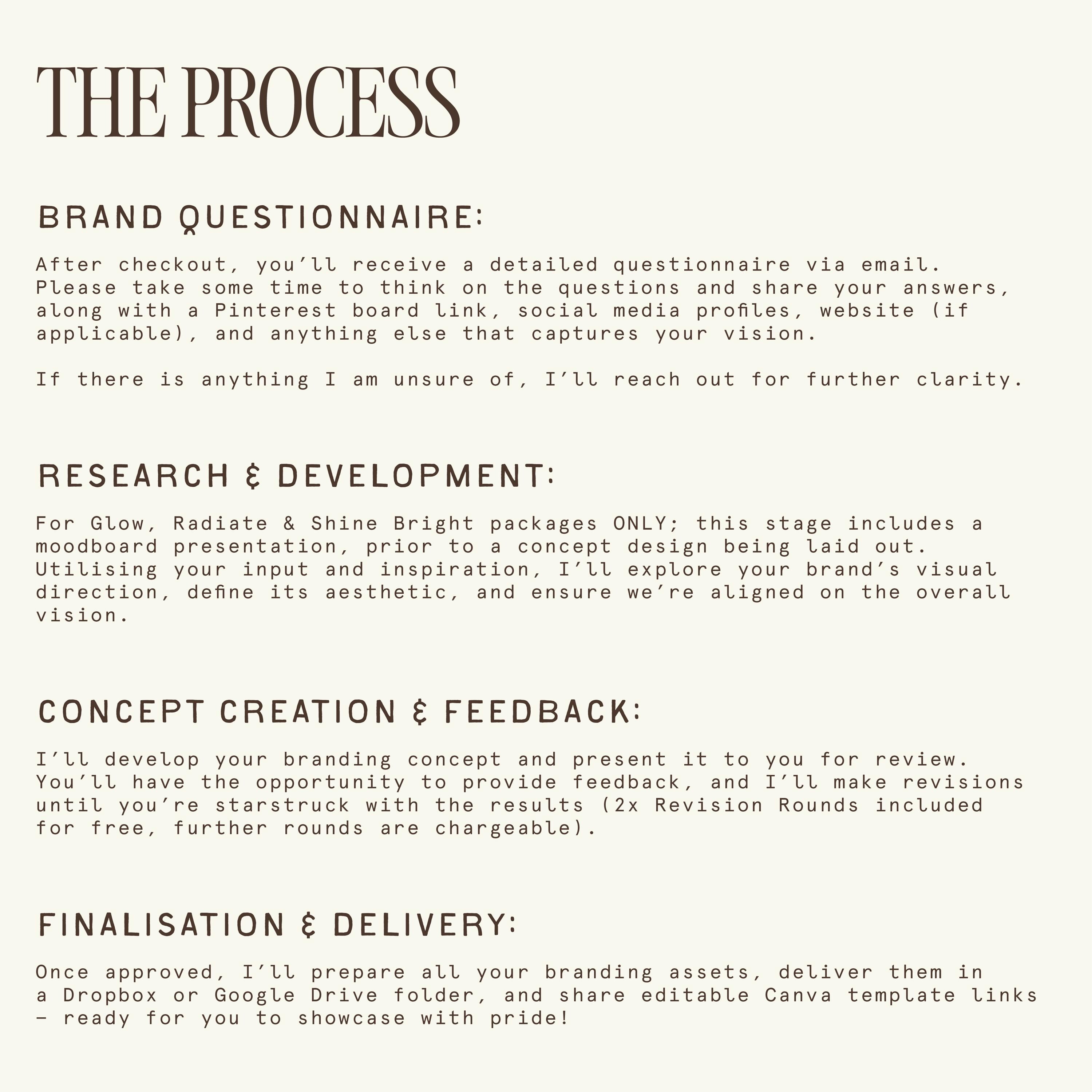 Custom Brand Package: Logo Design, Feminine Branding Kit - Etsy