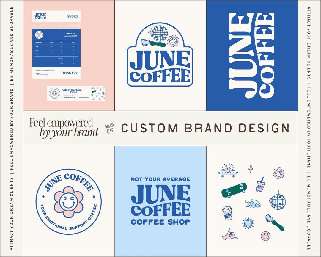 Custom Modern Branding Design, Custom Branding Design, Logo Design ...