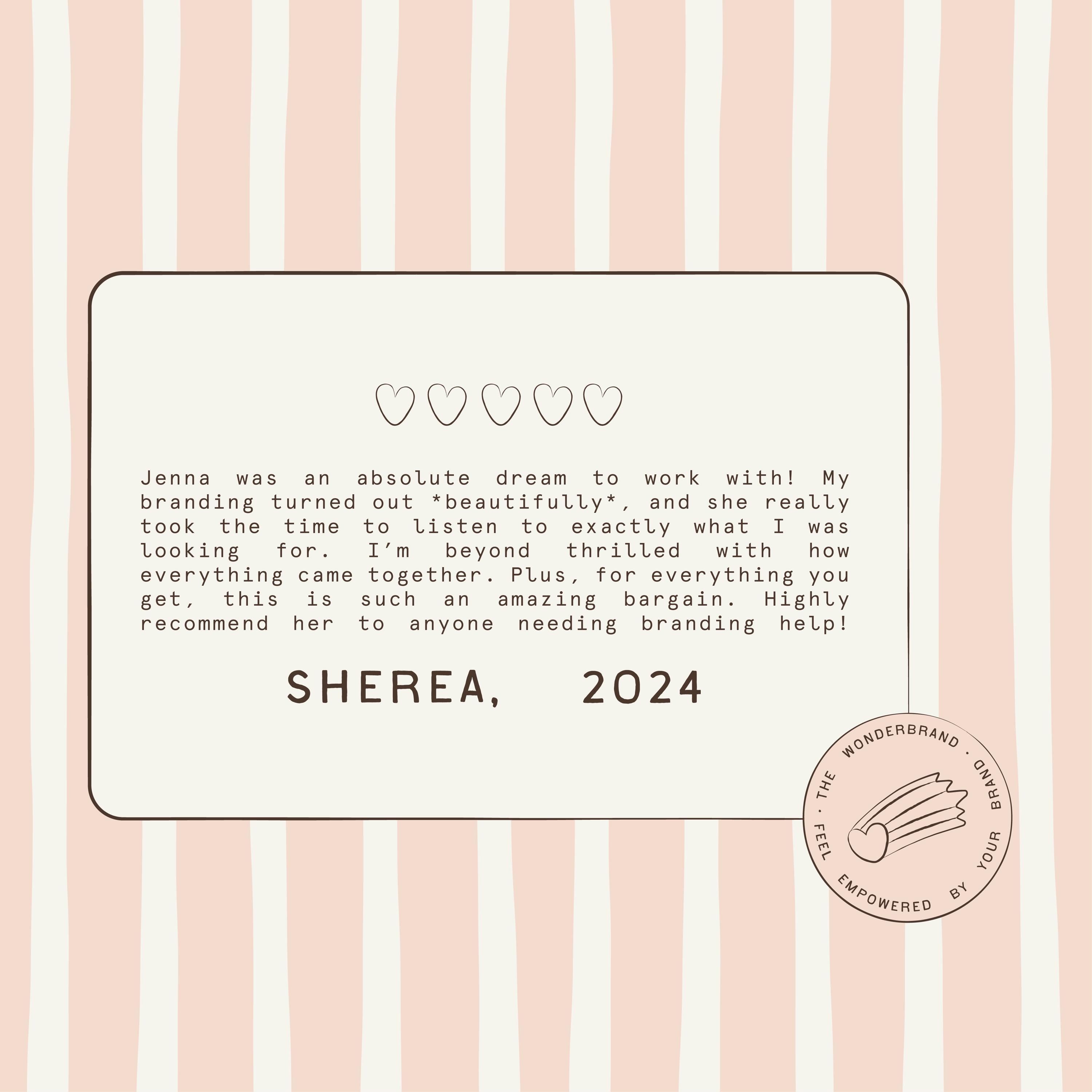 Custom Brand Package: Logo Design, Feminine Branding Kit - Etsy