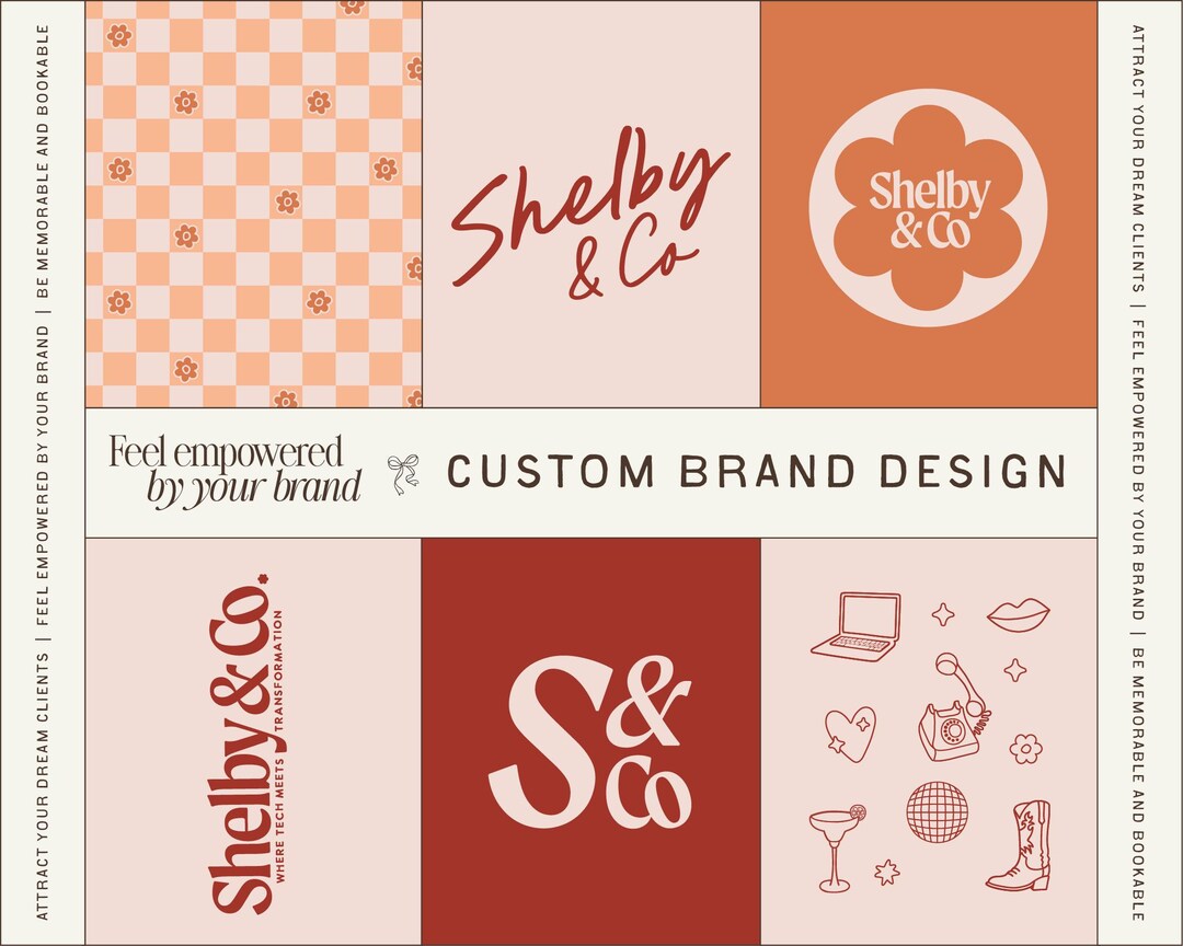 Custom Brand Package. Custom Logo Branding Kit. Illustration Logo ...