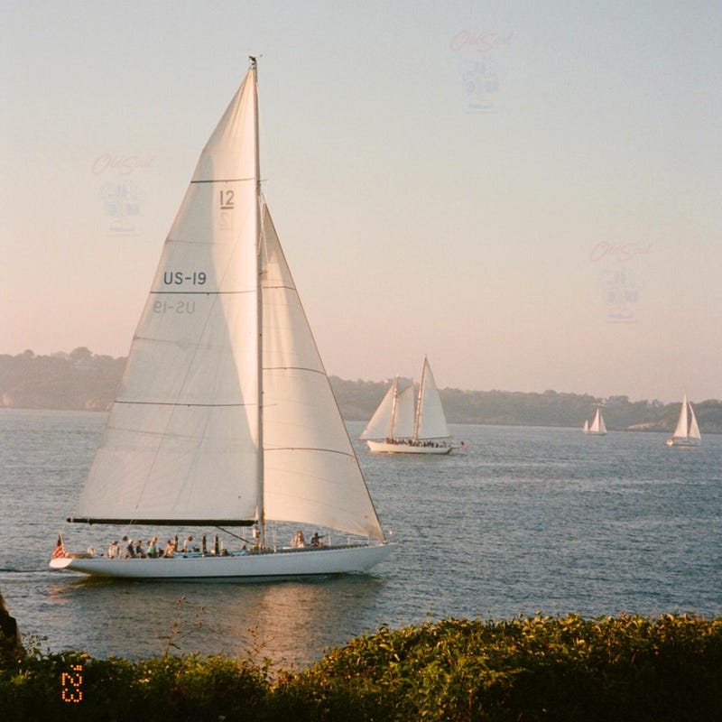 Sailboat in Newport - Etsy UK