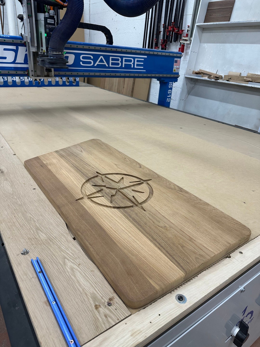 Boat Custom Engraved Design Solid Wood Table - Etsy