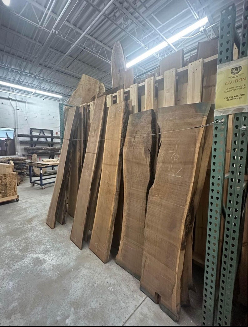 Live Edge Wood Slabs - Etsy Canada