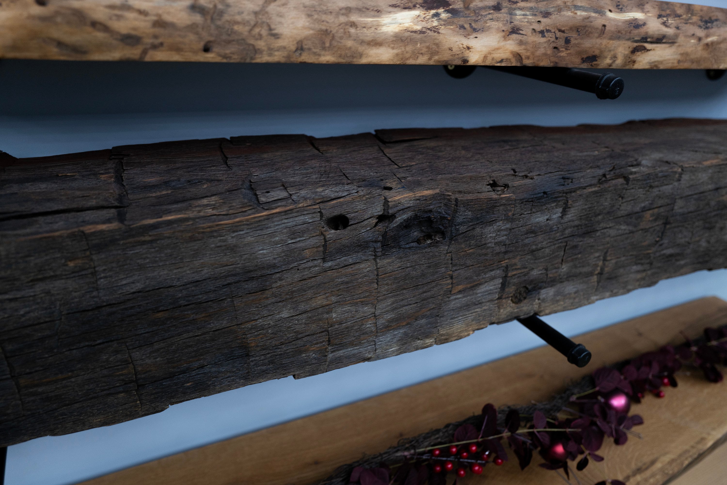 Cut to Length Barn Wood Mantle - Etsy