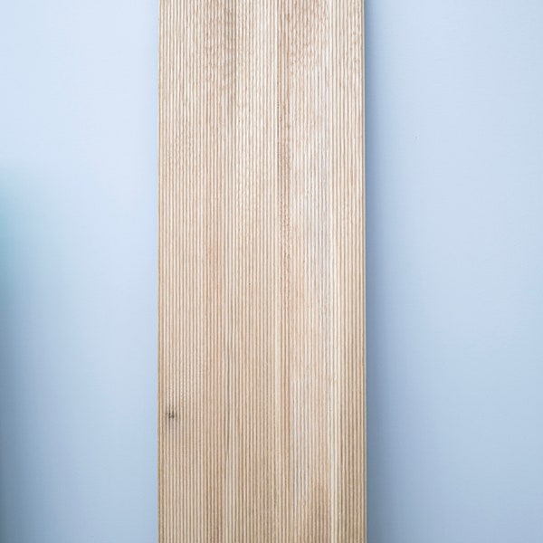 White Oak Reeded Wood Panel - Etsy