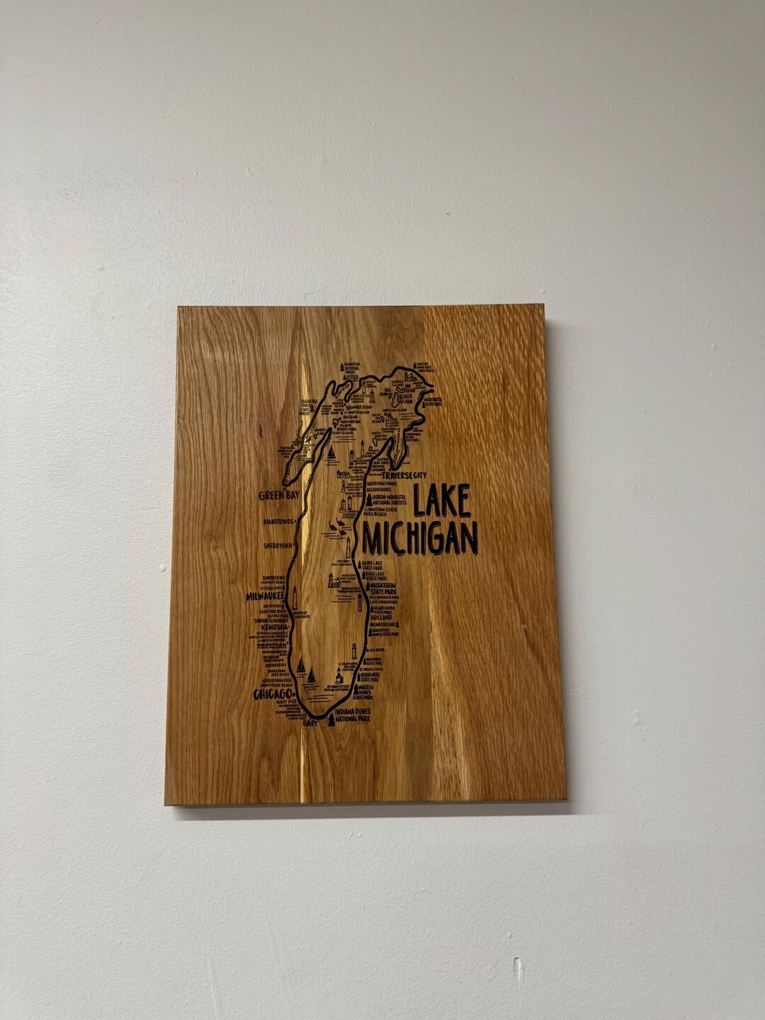 Laser Engraved Lake House Wall Sign - Etsy