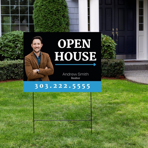Open House Sign Designs Open House Yard Sign Templates