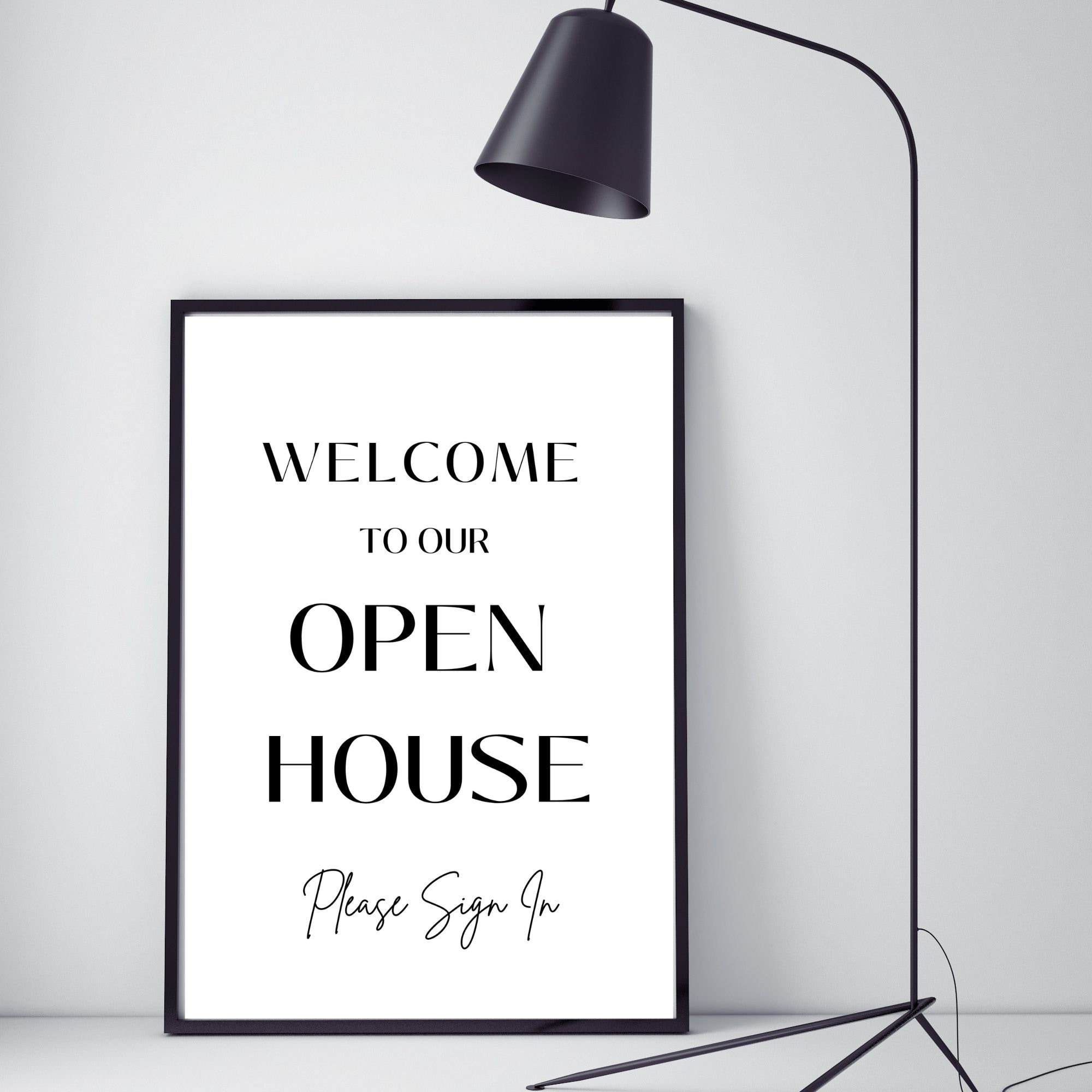 Open House Bundle, Open House Sign in Sheet, Real Estate Sign In, Open ...