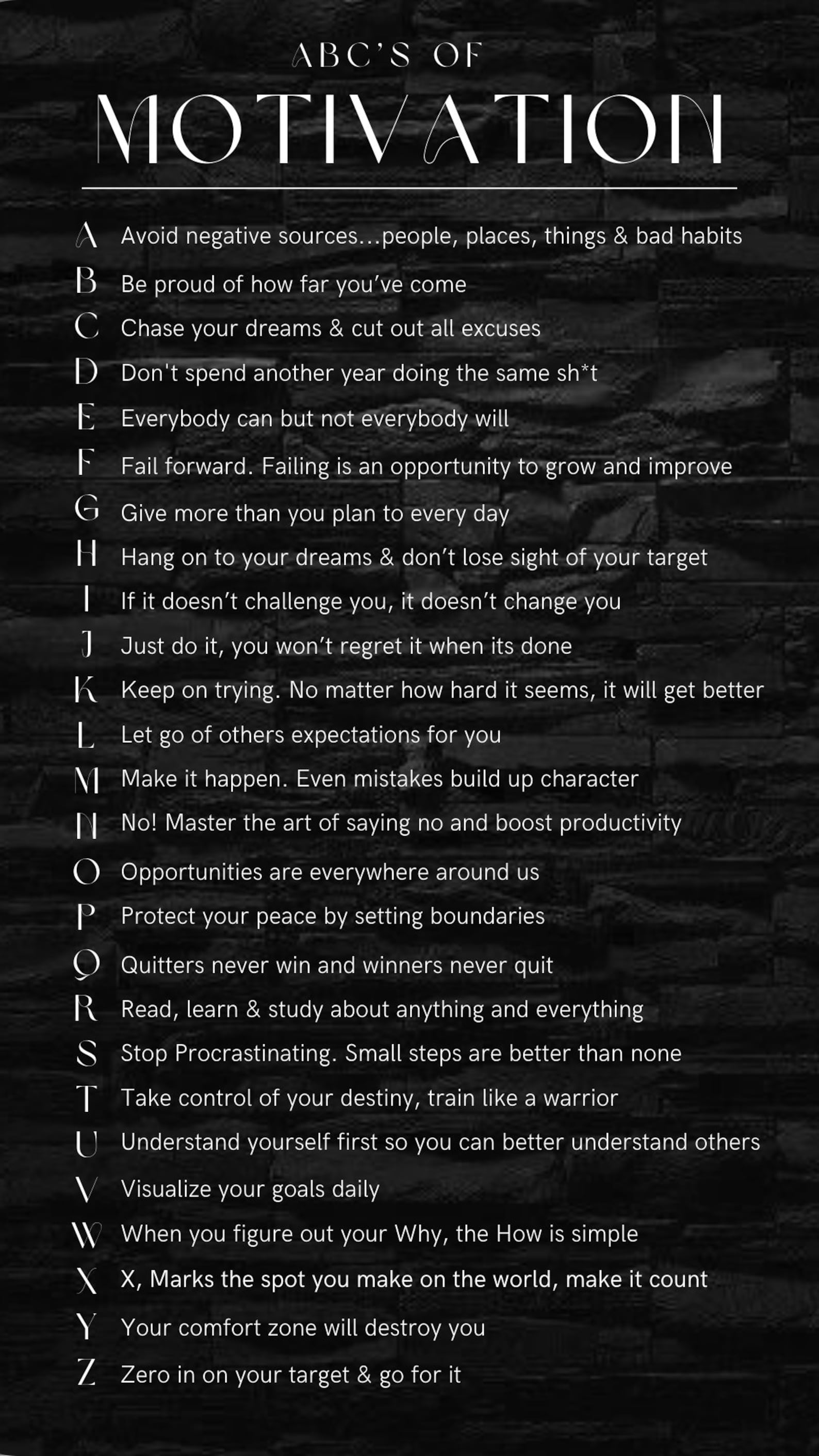 Motivational - Digital Download - Best Mindset List With Core Values - Etsy
