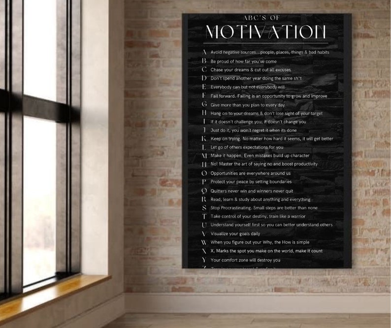 Motivational - Digital Download - Best Mindset List With Core Values - Etsy