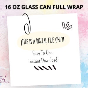 Power Puff Girls Glass Wrap, 16 Oz and 20oz Glass Can Wrap PNG, Glass ...