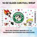 Power Puff Girls Glass Wrap, 16 Oz and 20oz Glass Can Wrap PNG, Glass ...