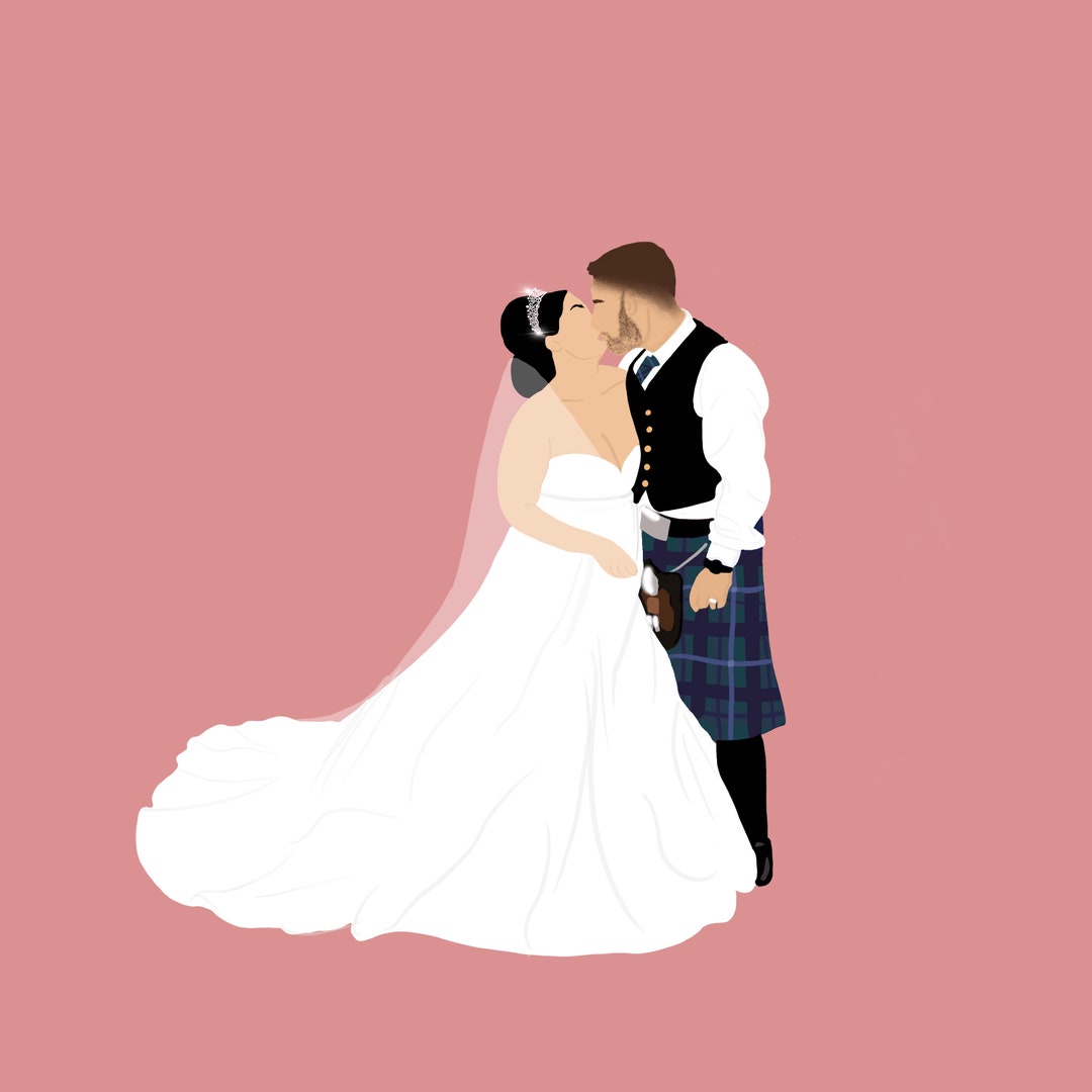 Faceless Digital Portraits - Etsy