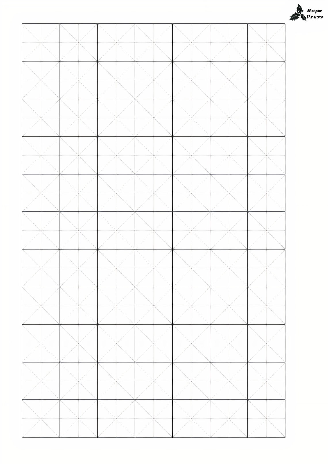 Chinese-japanese-korean Character Writing Practice Paper-practice ...