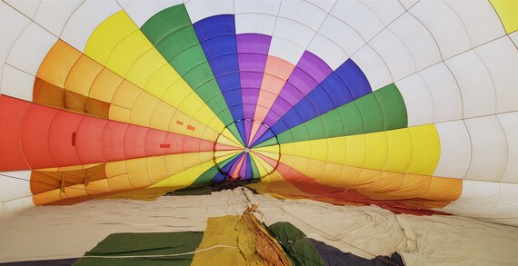 Inside a Hot Air Balloon Digital Photo - Etsy