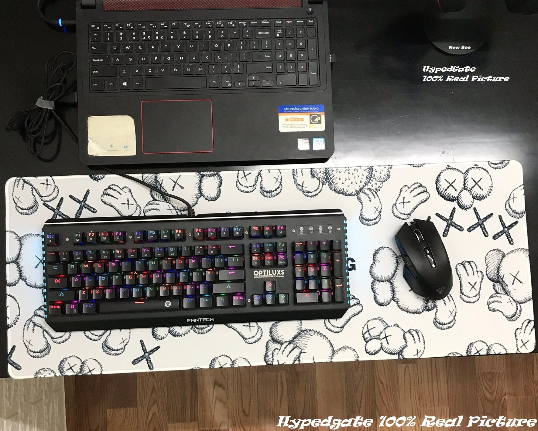 Kaws Mousepad XL: Non-slip Gaming Desk Mat - Etsy