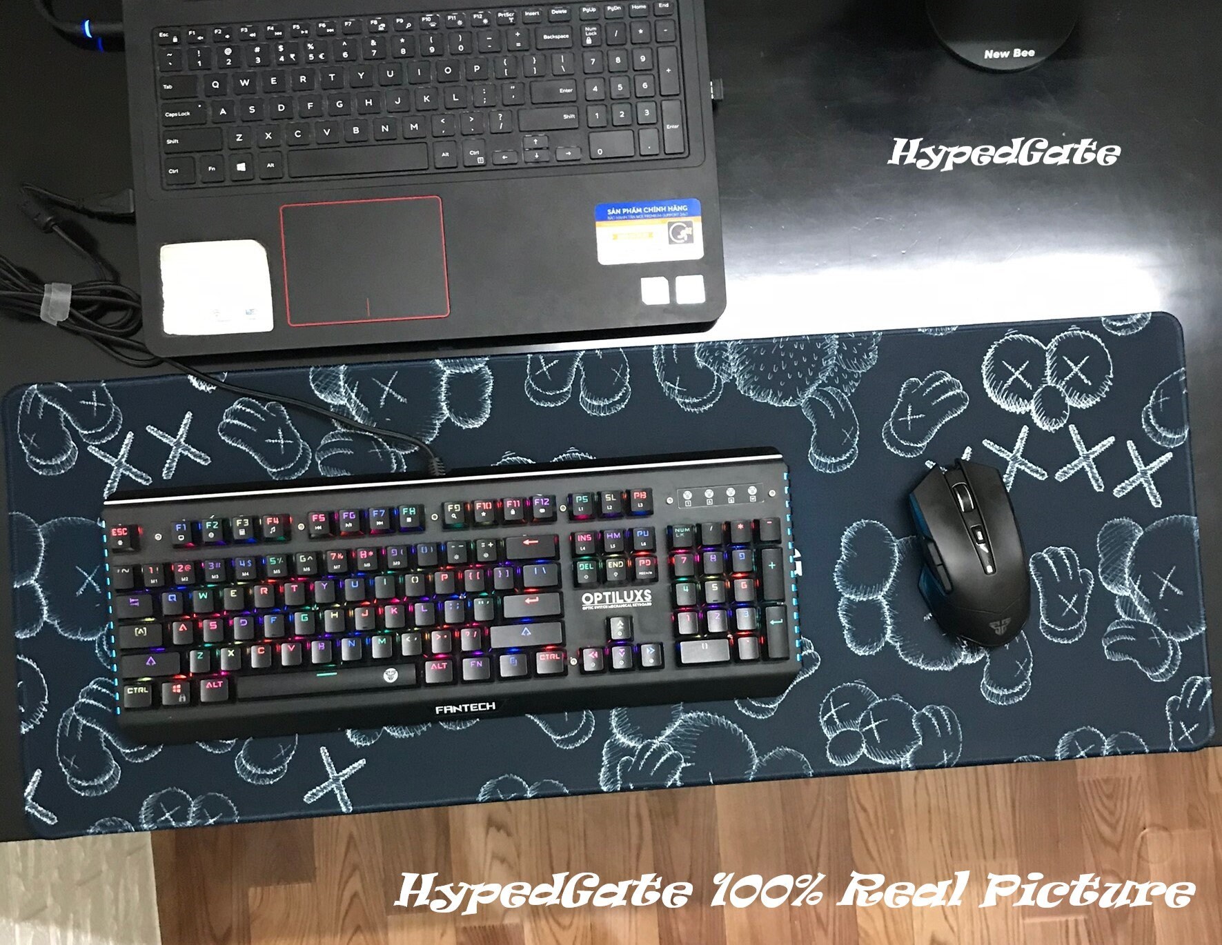 Kaws Mousepad XL Gaming Mouse Pad Desk Mat Smooth Surface Non-slip ...