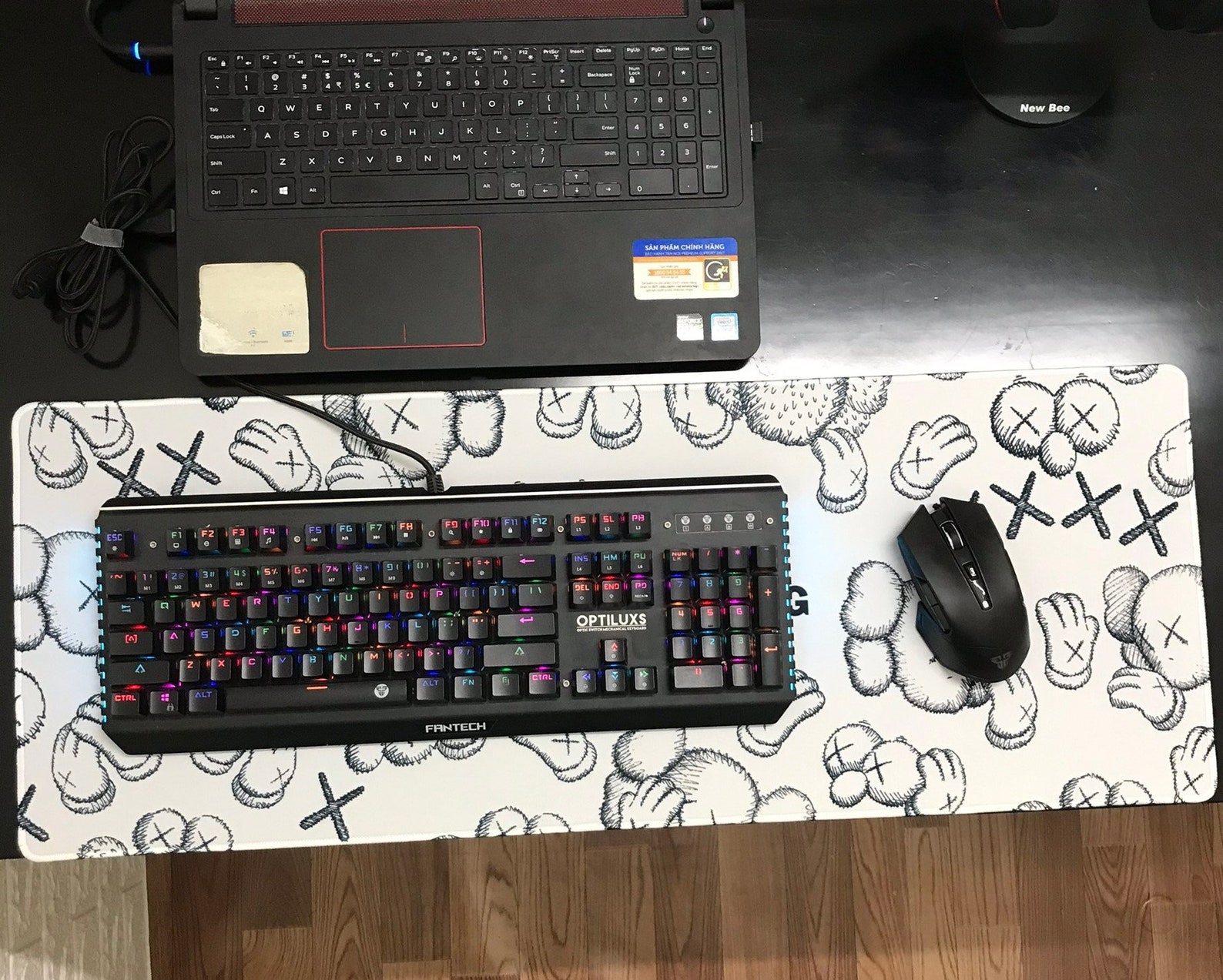 Kaws Mousepad XL Gaming Mouse Pad Desk Mat Smooth Surface - Etsy