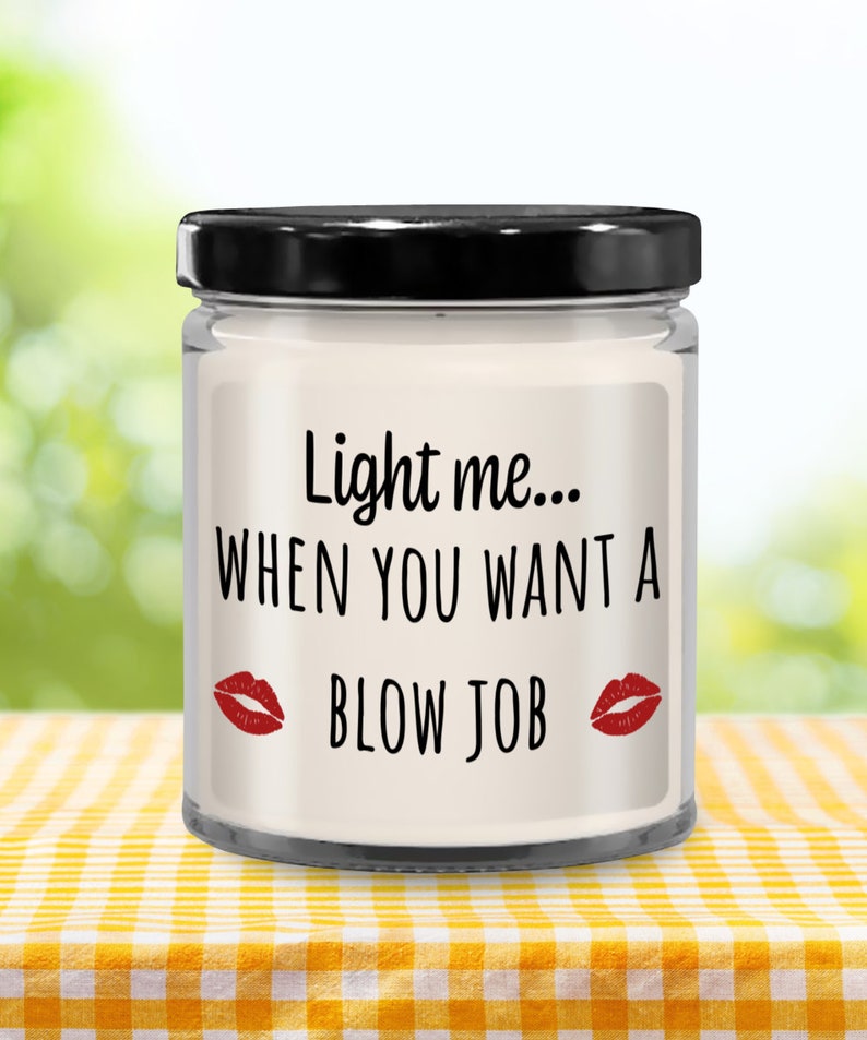 Light Me When You Want a BJ Candle Candle for Gift Scented - Etsy