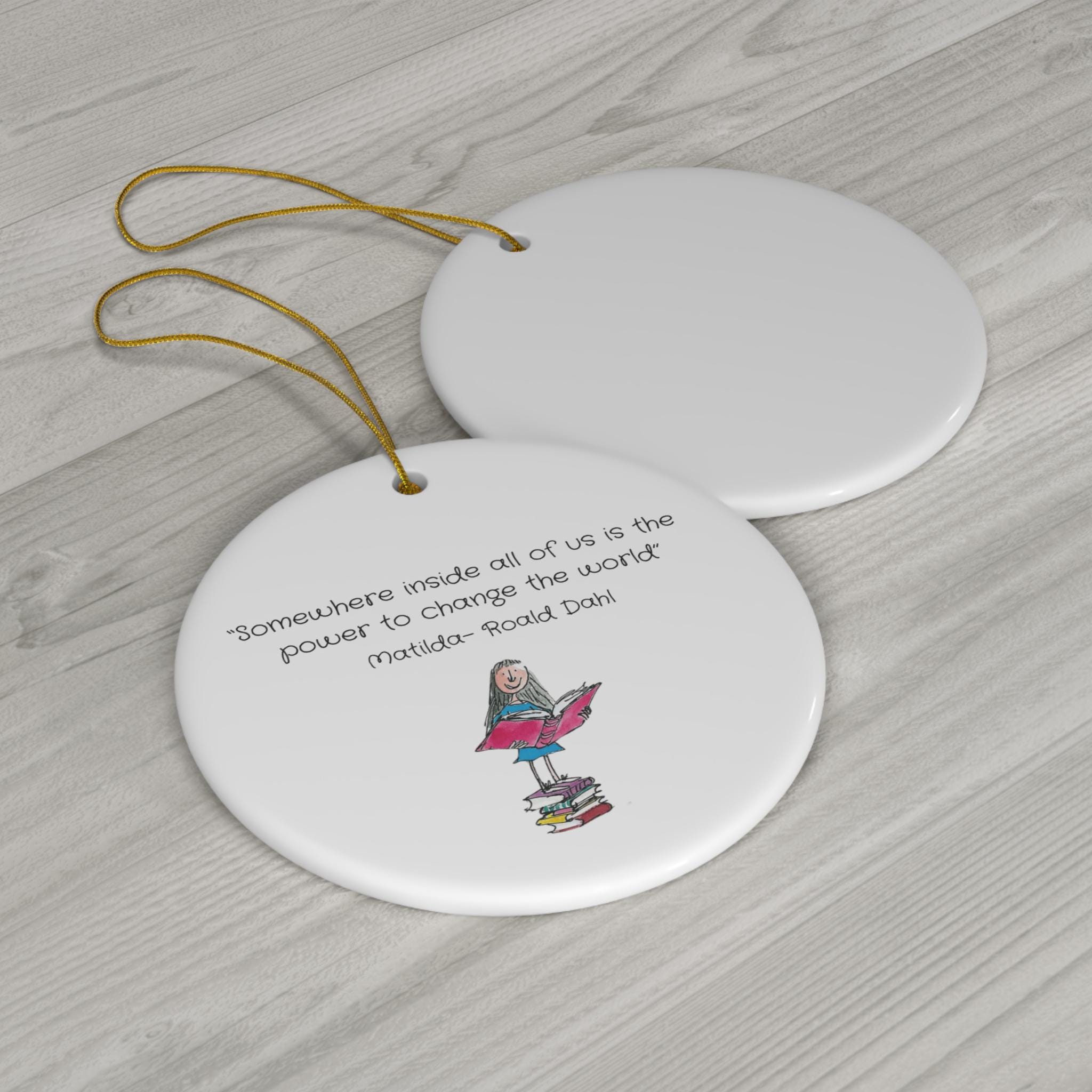 Sweet Matilda Ceramic Quote Decoration/keepsake Ornament, Children's ...