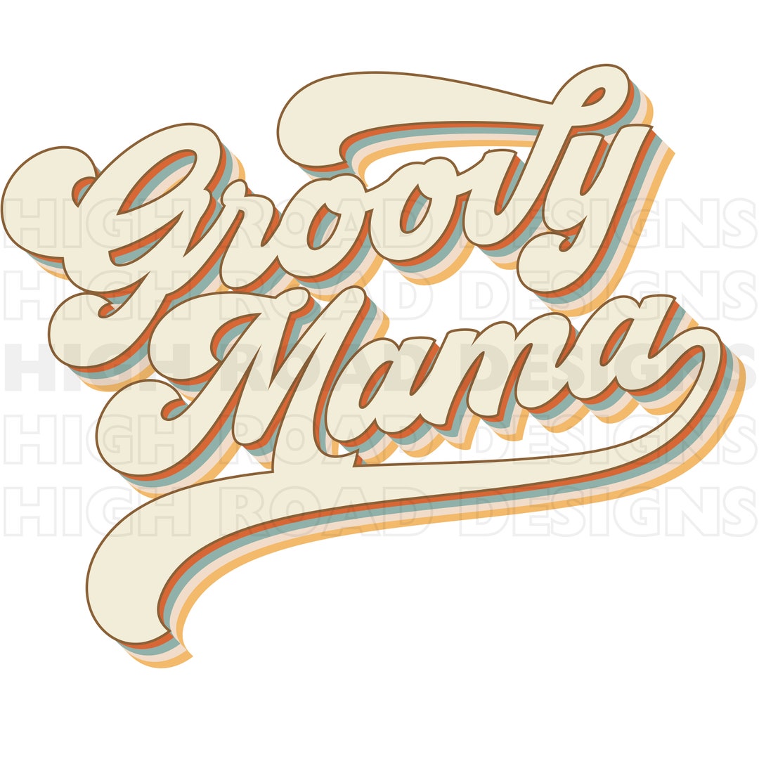 Groovy Mama, Mama Png, Groovy Png, Retro Png, Cute Png, Sticker Png ...