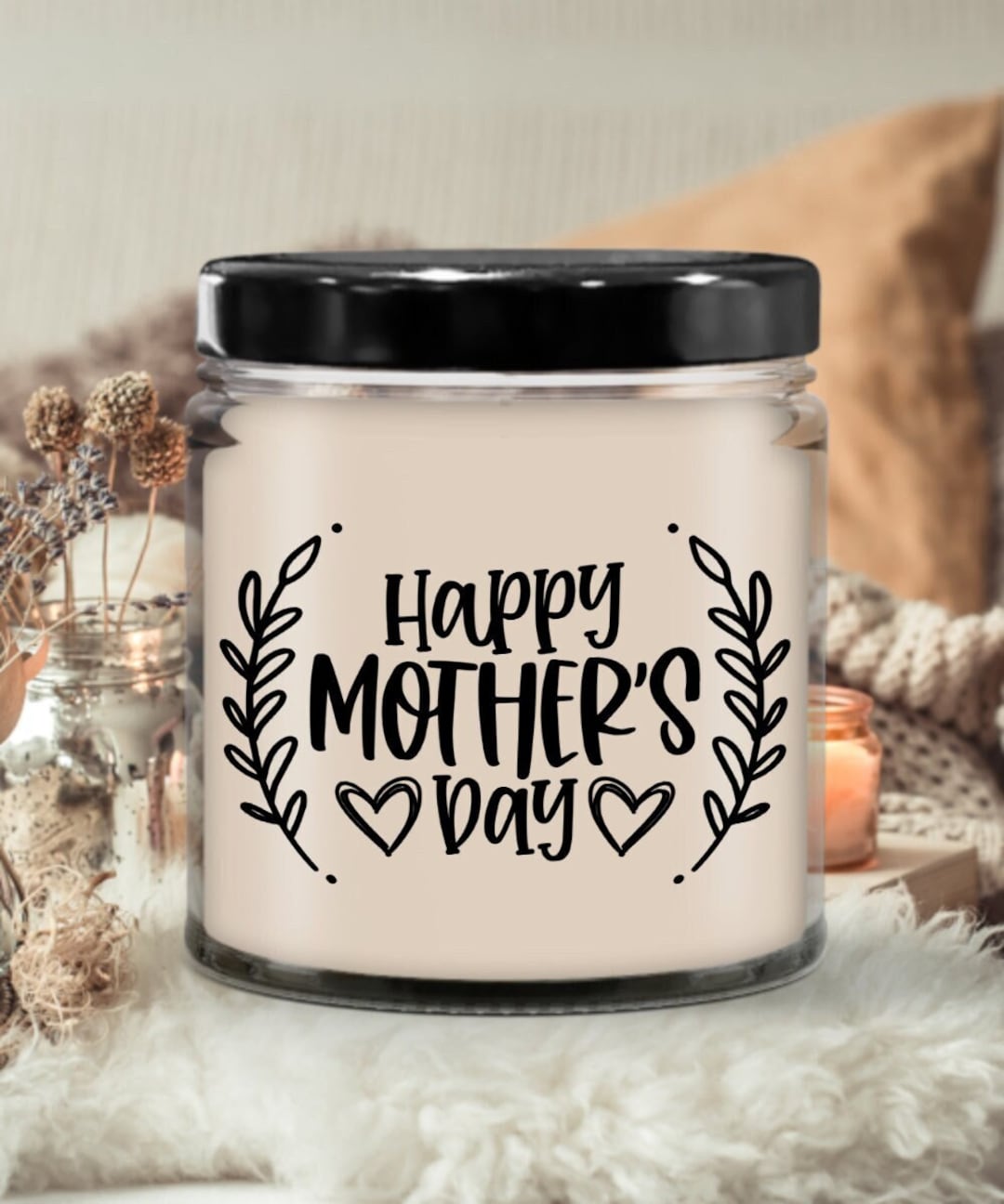 Happy Mother's Day Mom Mother's Day Candle | Candle for Gift,scented ...