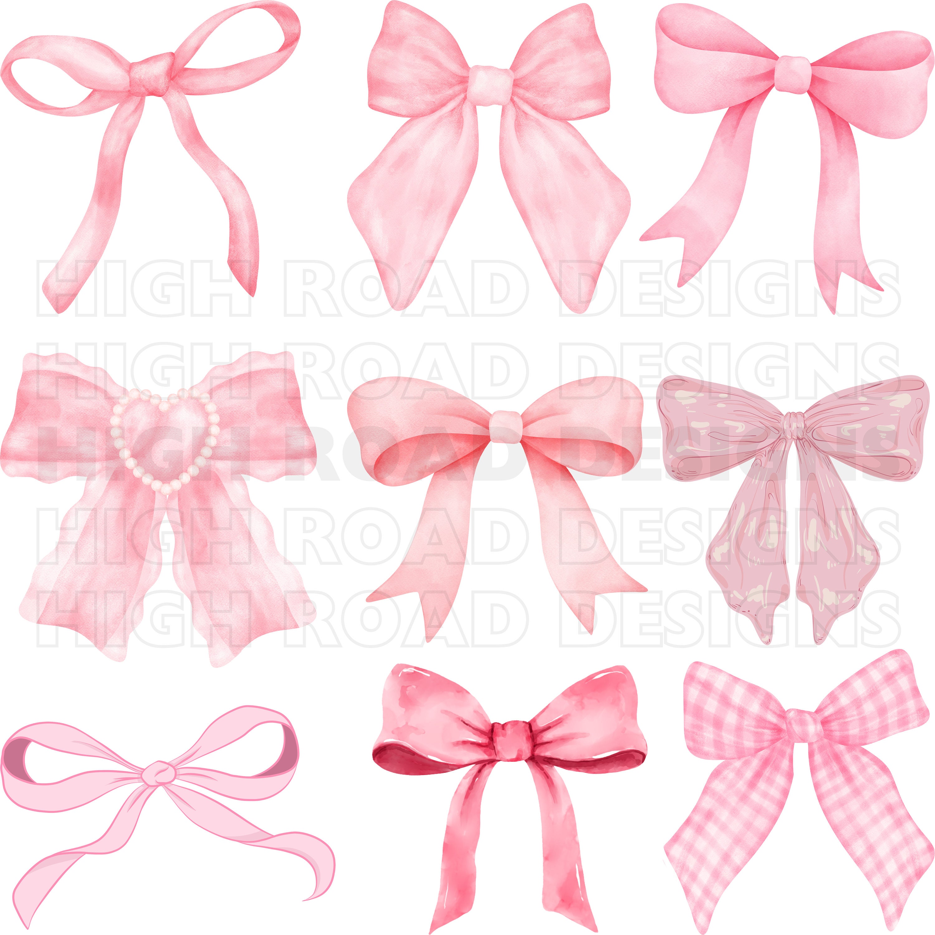 Coquette Girly Bows, Pink Girl Png, Coquette Png, Cute Png, Sticker Png ...