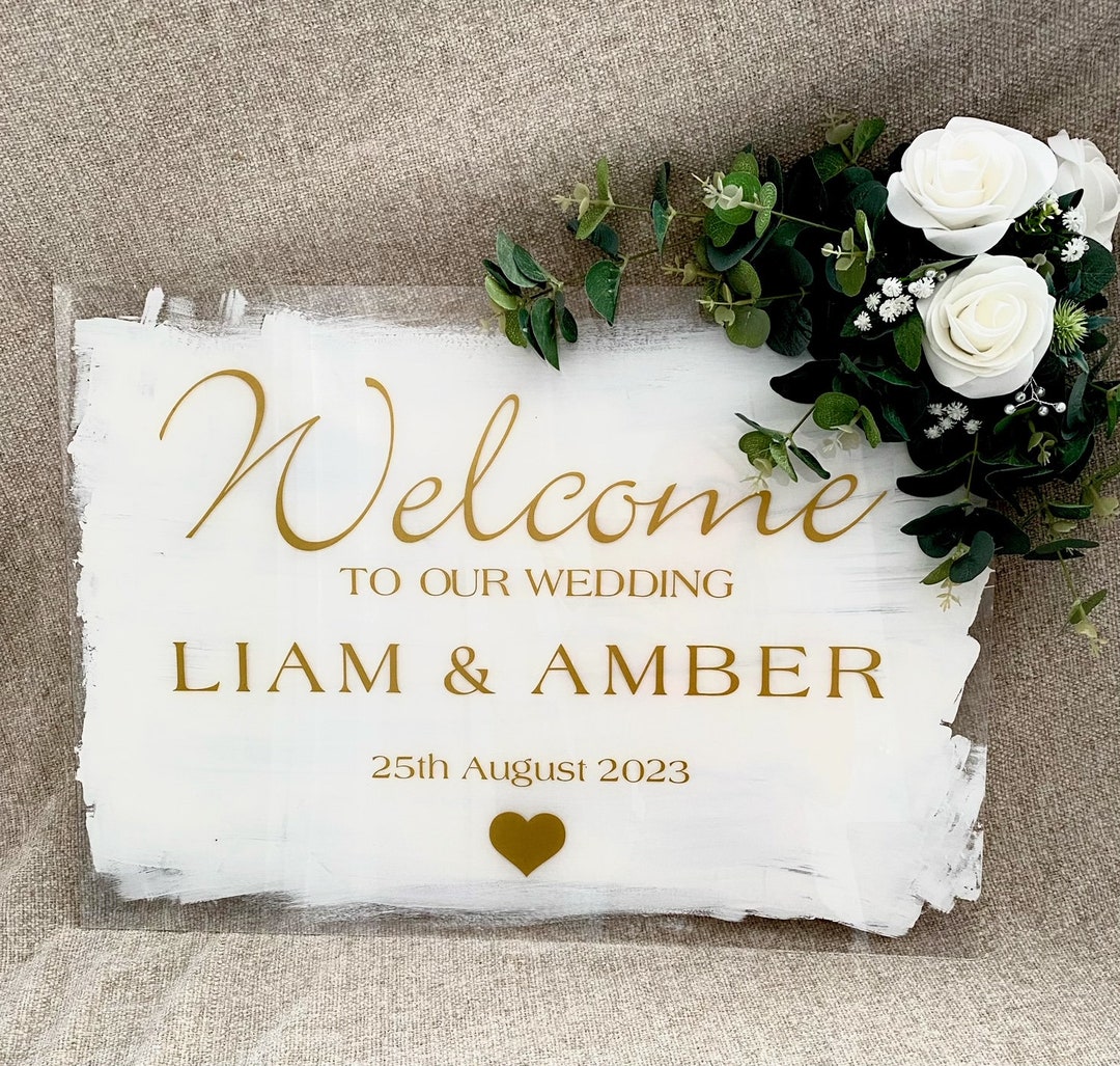 Wedding Decor Welcome Sign - Etsy