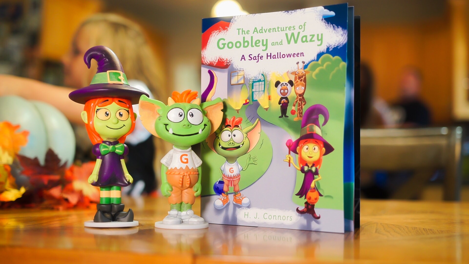 The Adventures of Goobley and Wazy - Children's Halloween Safety Book ...