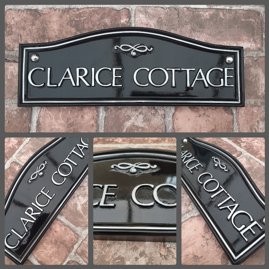 Stunning House Name / Number Sign - Weather Resistant, Bespoke, Unique ...