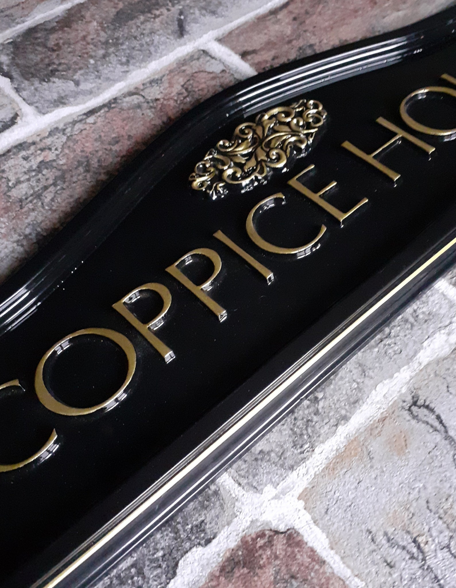 Stunning House Name / Number Sign Weather Resistant | Etsy UK