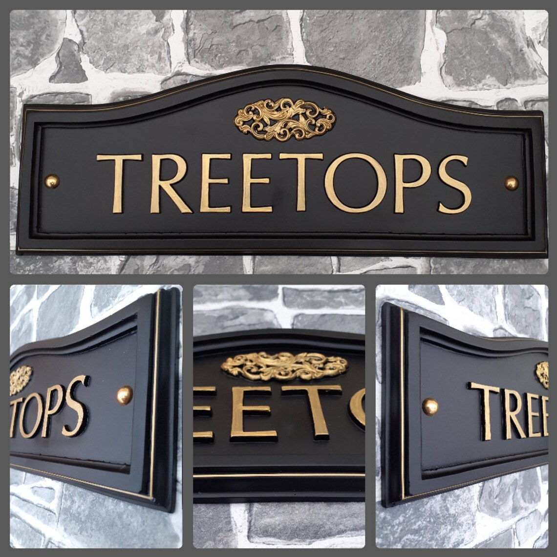 Stunning House Name / Number Sign Weather Resistant - Etsy UK