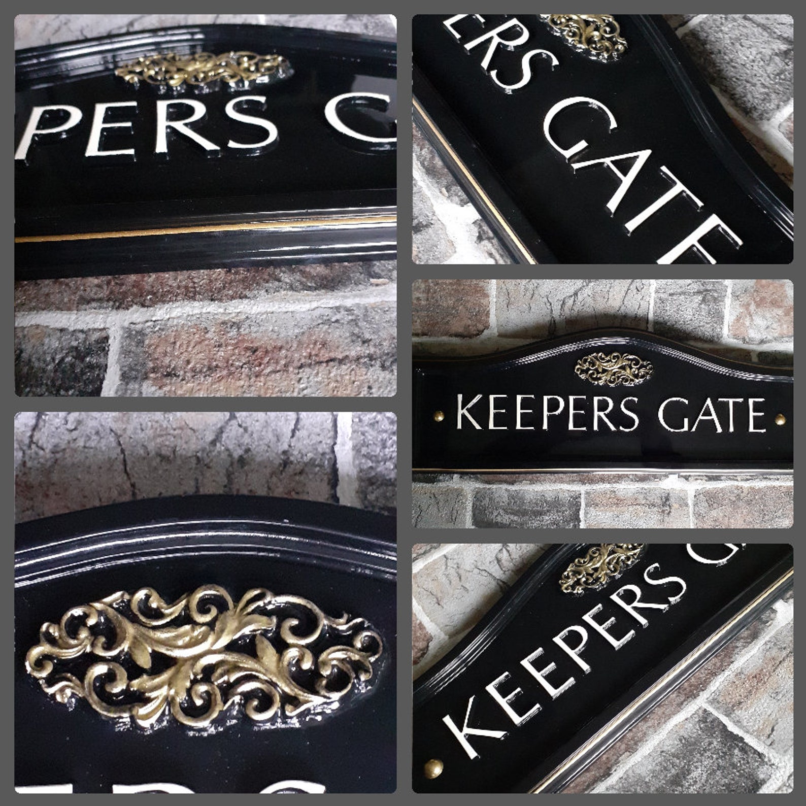 Stunning House Name / Number Sign Weather Resistant - Etsy UK