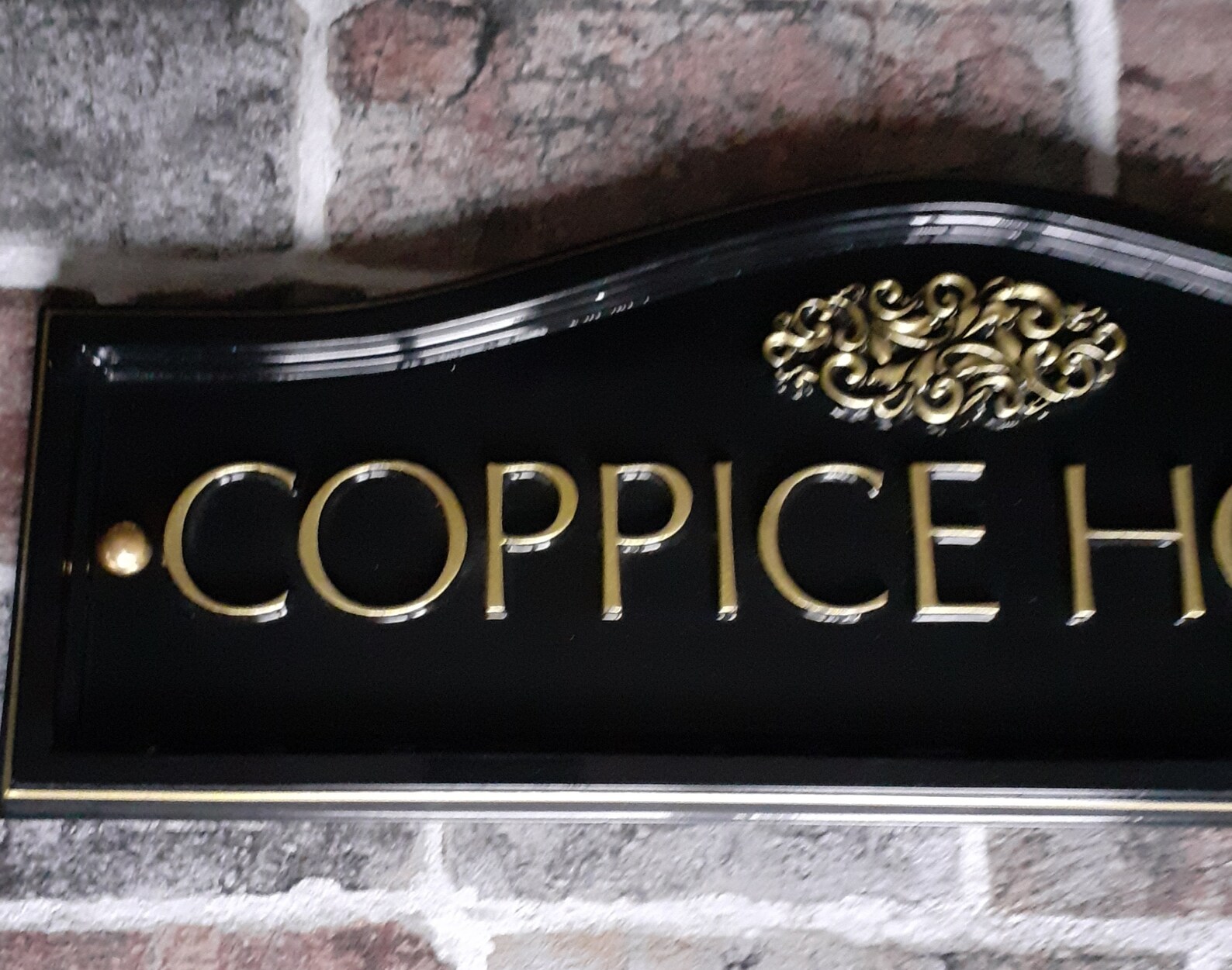 Stunning House Name / Number Sign Weather Resistant | Etsy UK