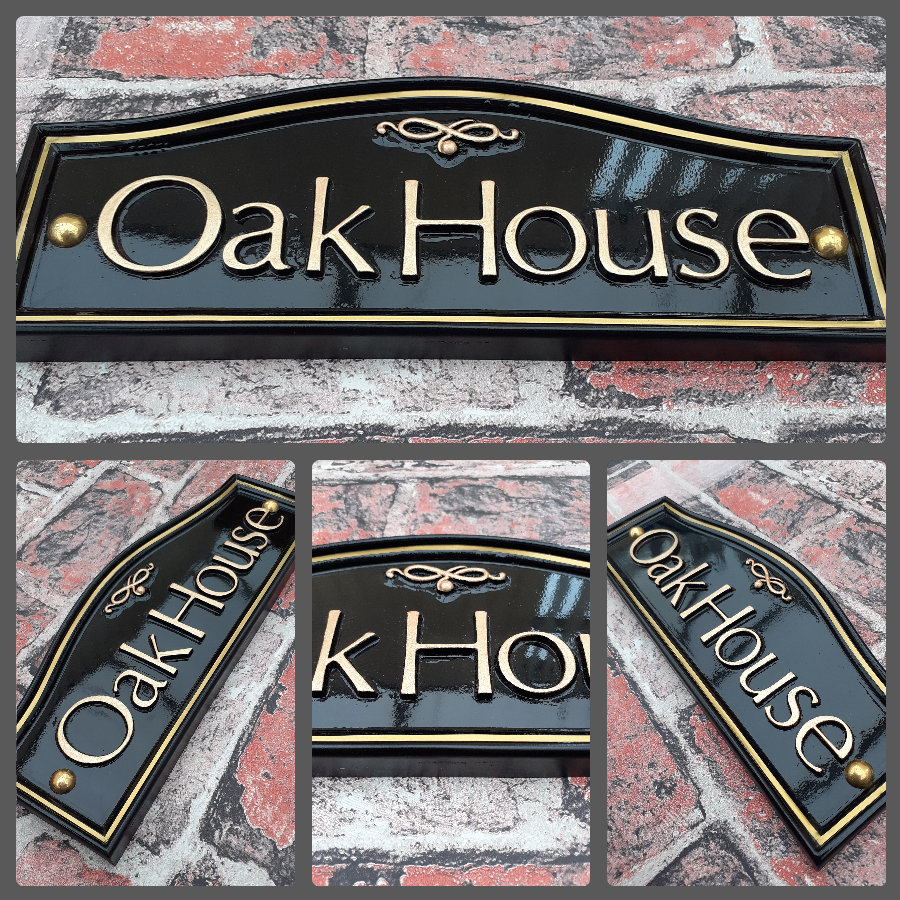 Stunning House Name / Number Sign - Weather Resistant, Bespoke, Unique ...